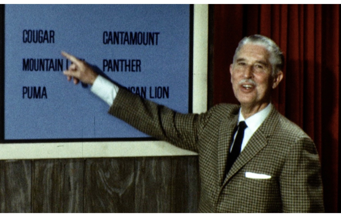 Marlin Perkins, host of “Mutual Of Omaha’s Wild Kingdom ...